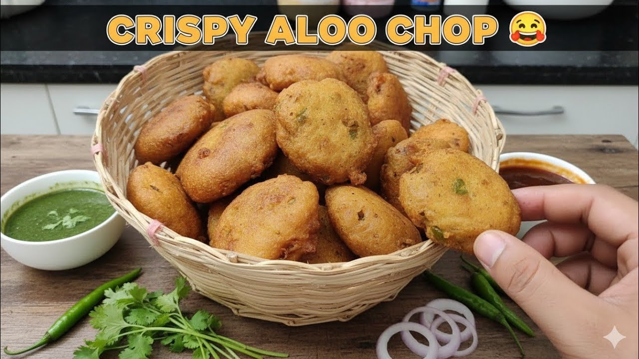 Bengali Aloo Chop Recipe | Crispy Aloo Chap | Easy Evening Snack - YouTube