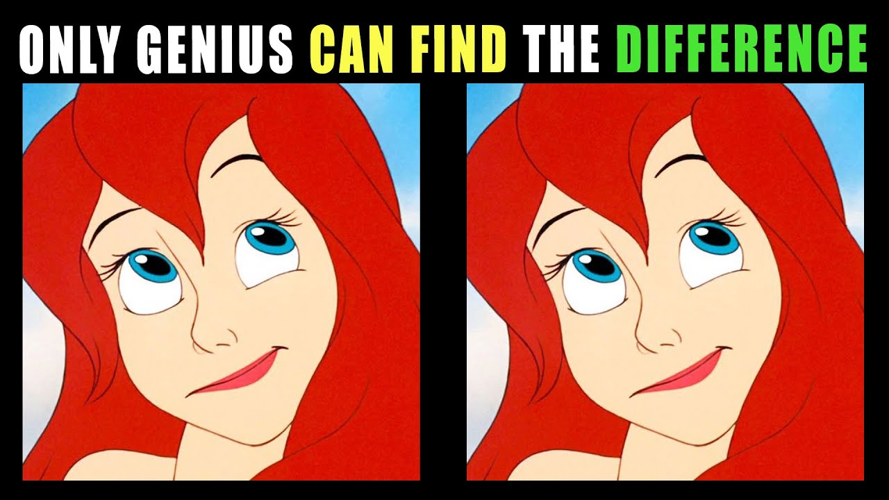 Spot The Difference : [ Find The Difference] Funzzle | Little Mermaid ...