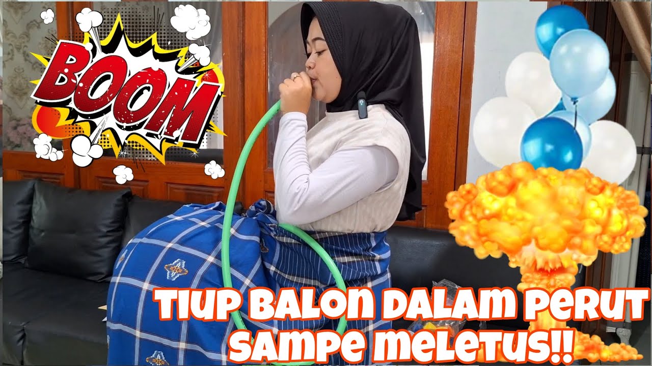 DRAMA LUCU //TIUP BALON DALAM PERUT SAMPE MELETUS!! # - YouTube