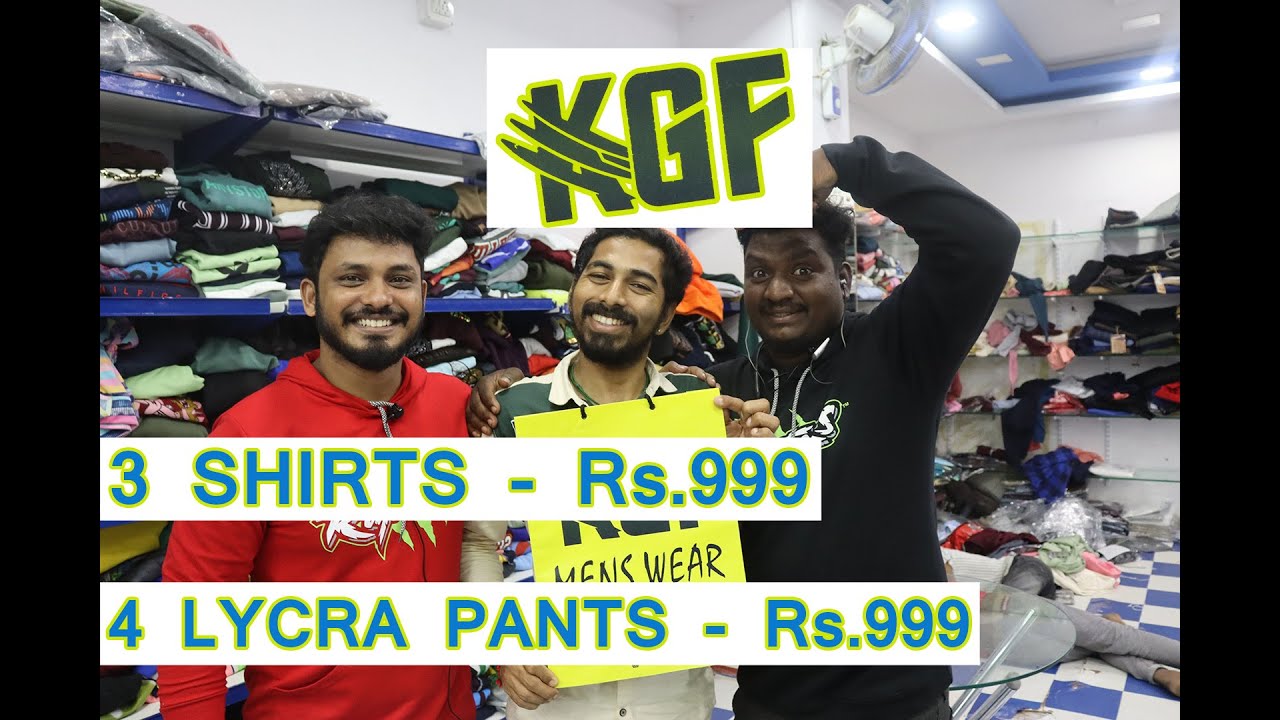 😲4 lycra pants-999 KGF Menswear Owner Reply to Haters| Latest speech# ...