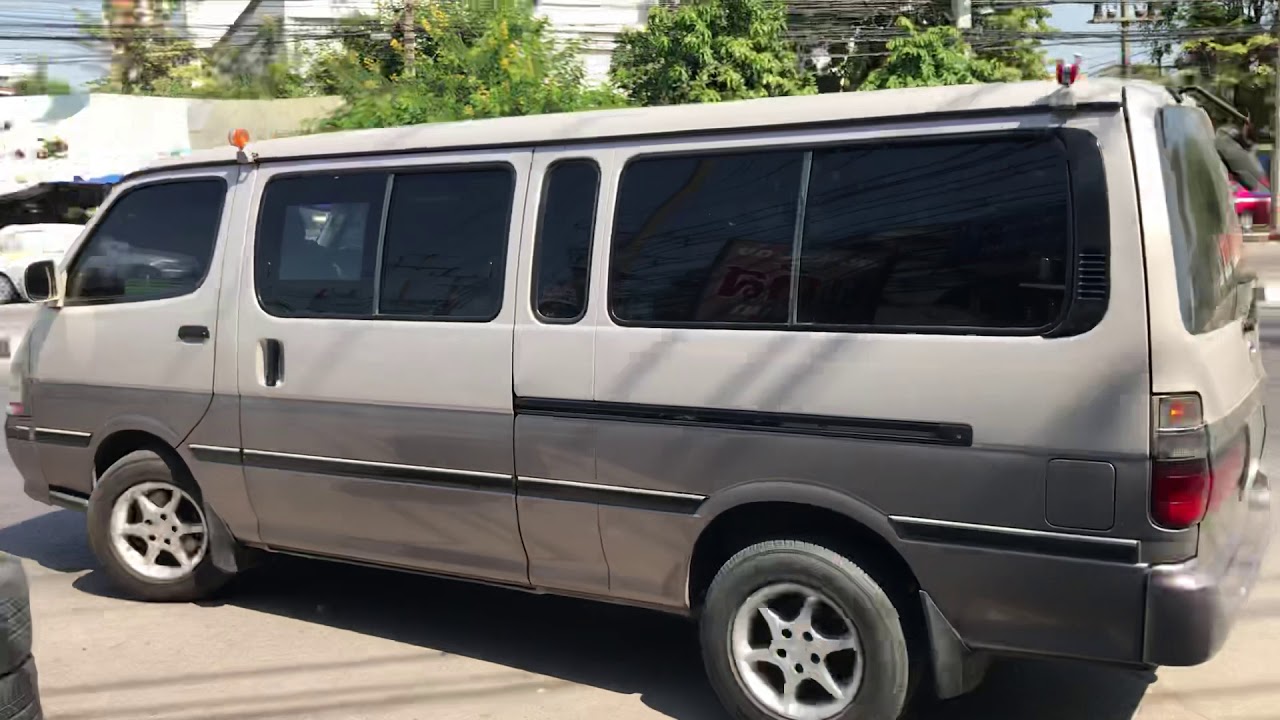 Toyota Hiace EV Conversion รถตู้พลังงานไฟฟ้า - YouTube