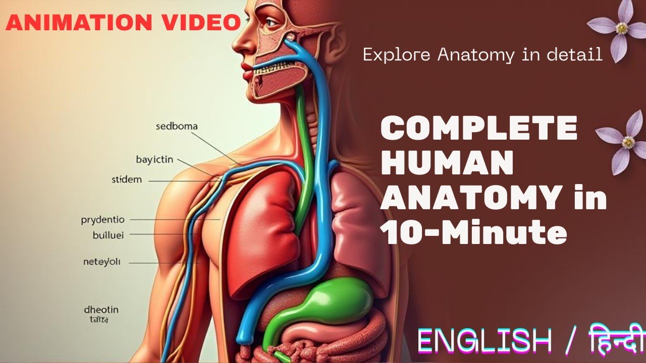 3D Tour of the Human Body 🧠💀 | Anatomy Explained for Everyone | #human ...