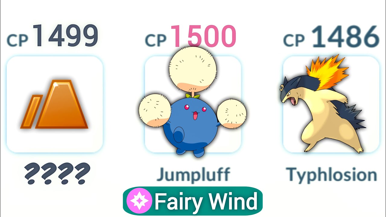 JUMPLUFF is So Bulky in gbl With Fairy Wind🔥(Pokemon Go) - YouTube