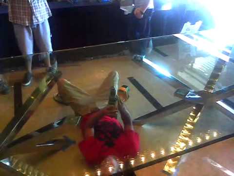 Shattered Glass Table Top LV 2011 - YouTube