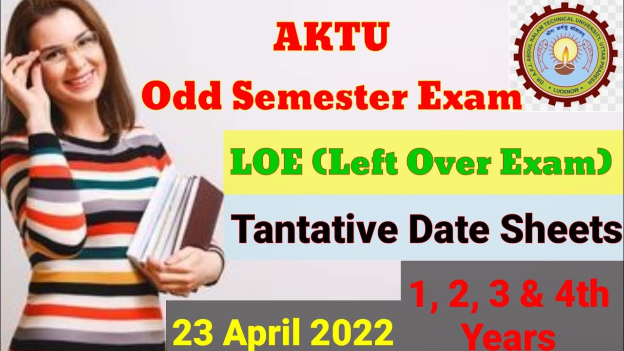 aktu-odd-semester-exam-2021-22-left-over-exam-loe-youtube
