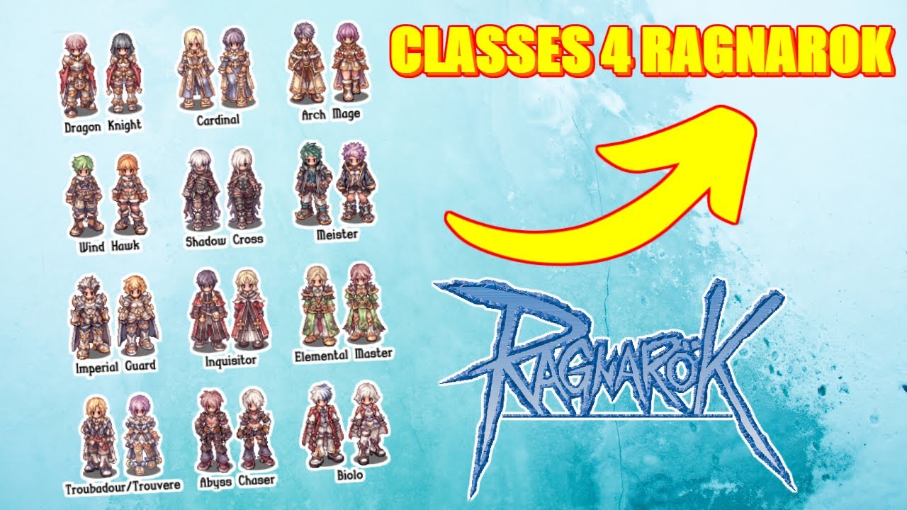 Classes 4 Ragnarok | Anuncio das Novas Classes - YouTube