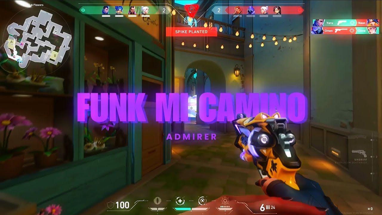 FUNK MI CAMINO | Valorant Edit 2K 60FPS - YouTube