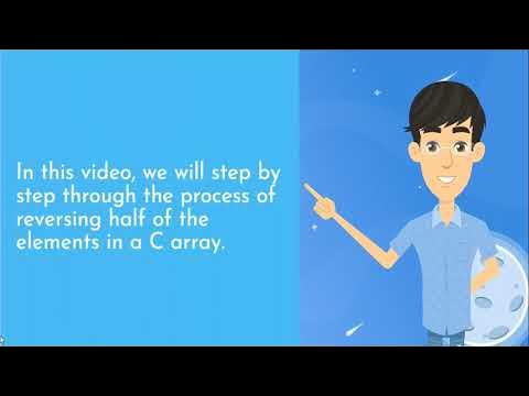 Reverse Half of an Array in C | Learn How to Reorder Array Elements - YouTube