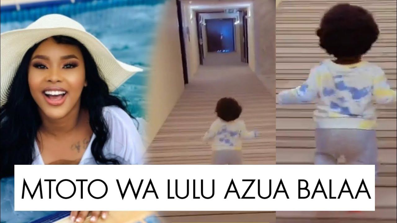 MAAJABU ' Siku Ya Kwanza Mtoto Wa Lulu Kutembea Tazama Mbio Alizotoa Hadi Lulu Ameanza Kuogopa ...