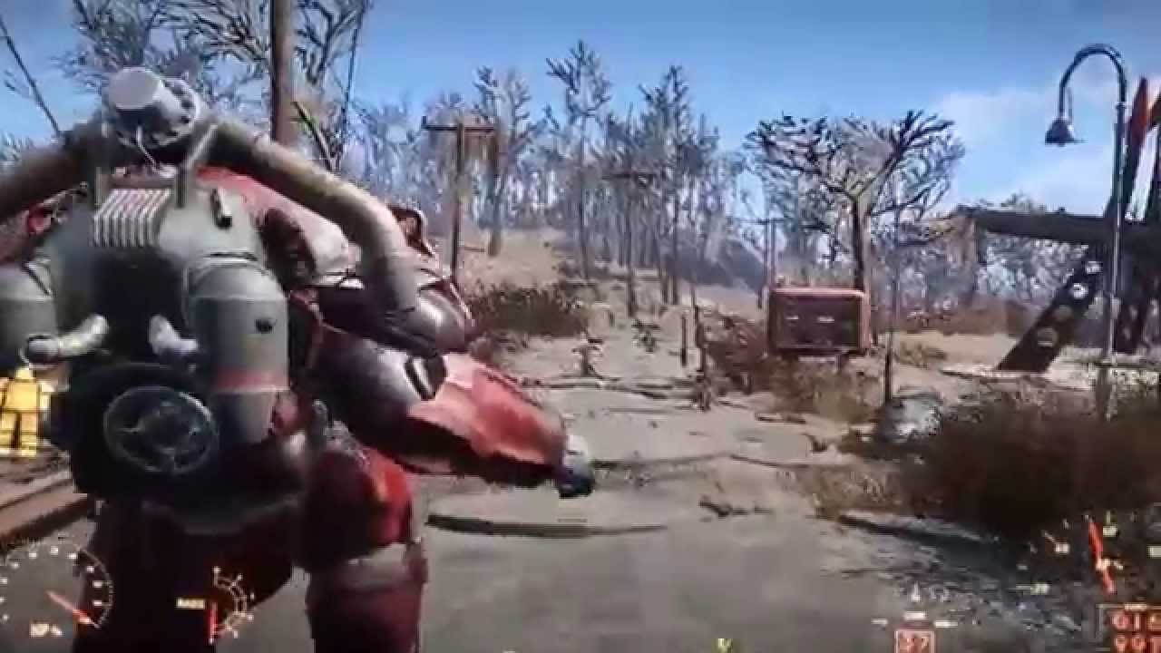 Реактивный ранец в Fallout 4 Youtube