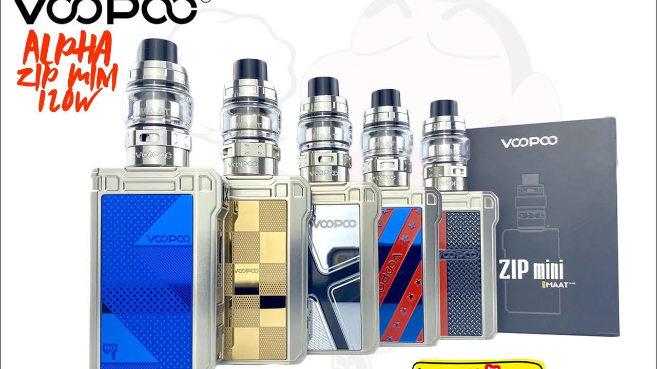 รีวิว VOOPOO Alpha zip mini 120w โดย หรรมน้อย - YouTube