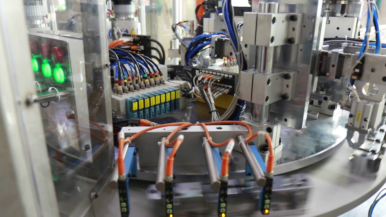 Automation Machine for nail precise assembly - YouTube