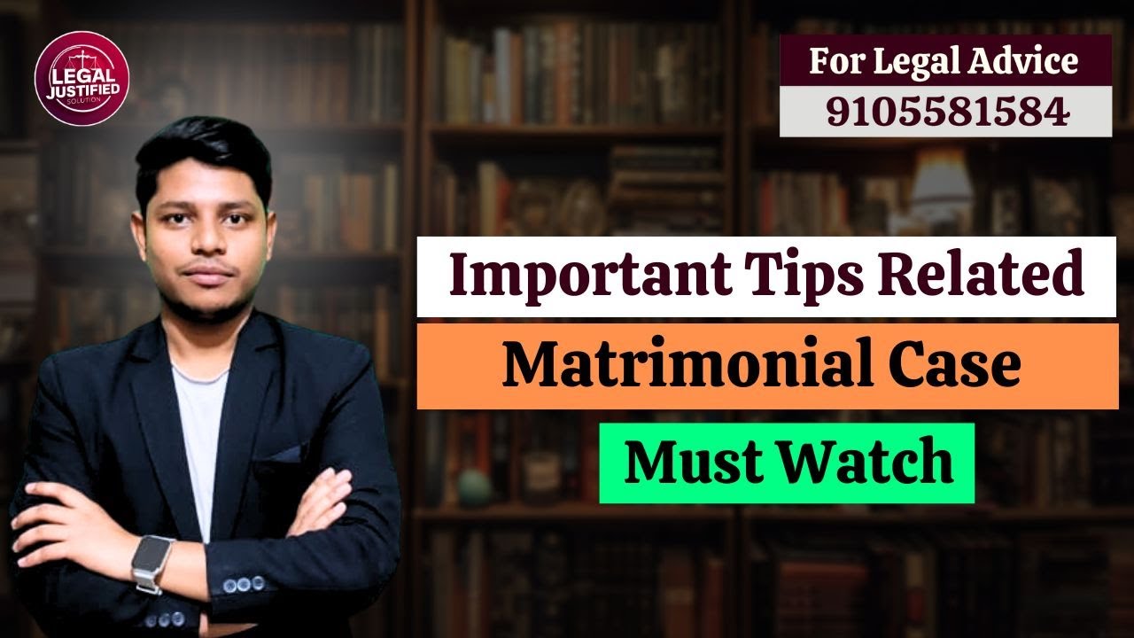 Tips Realted Matrimonial Cases | How To Win Maintenance Case From Wife ...
