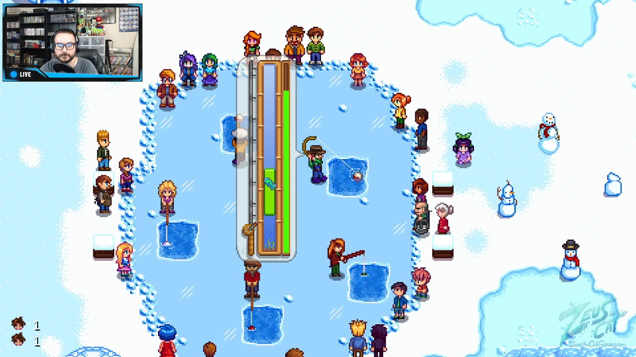 Stardew Valley - Festival of Ice Year 2 - YouTube