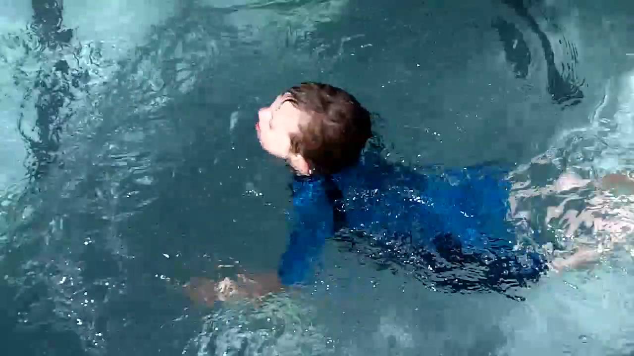 Wades First Swim - YouTube