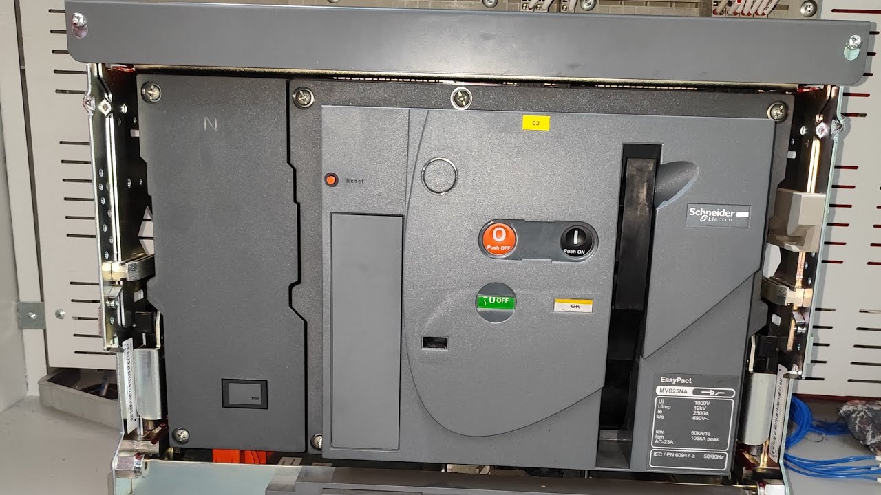 Schneider Easypact MVS12N ACB FULL Detail in Hindi#technical # ...