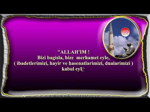Allah'ım bizi bağışla