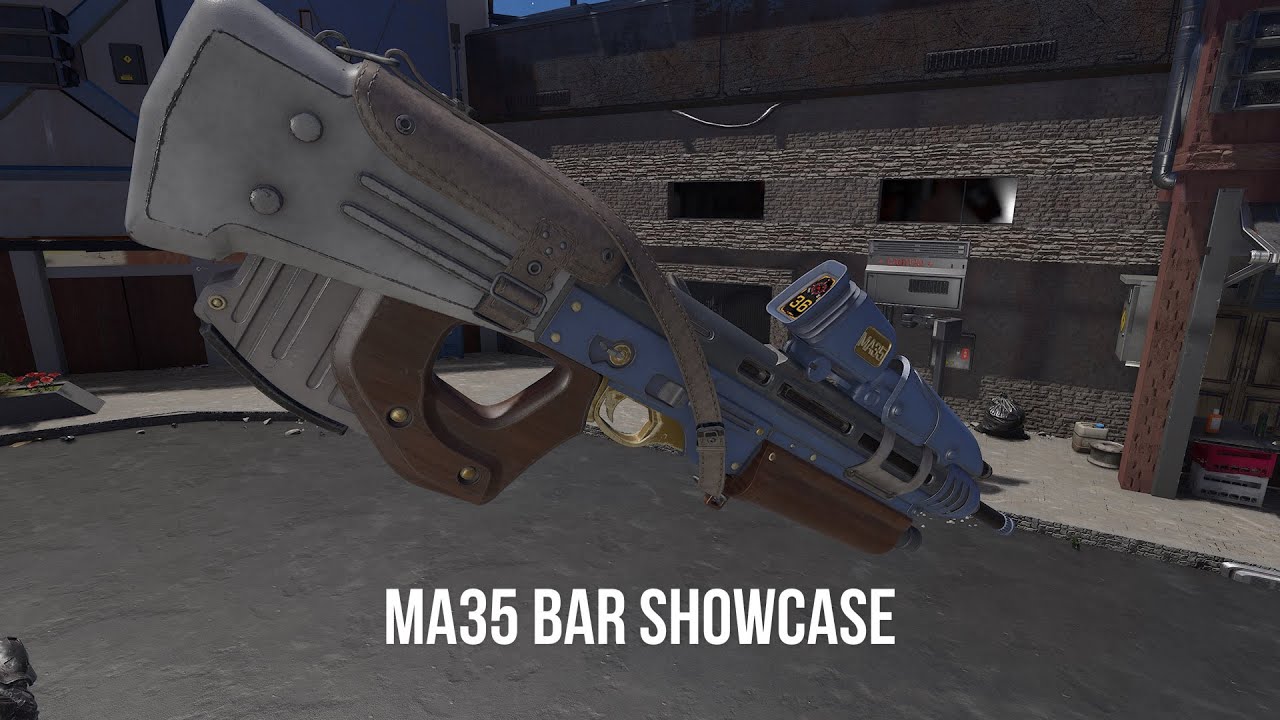 MA35 BAR showcase. WW2 Assault Rifle - Halo Infinite - YouTube