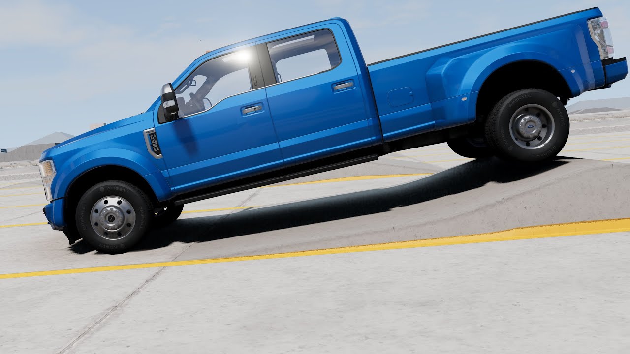 BeamNG Drive - Ford F450 Suspension Testing - YouTube