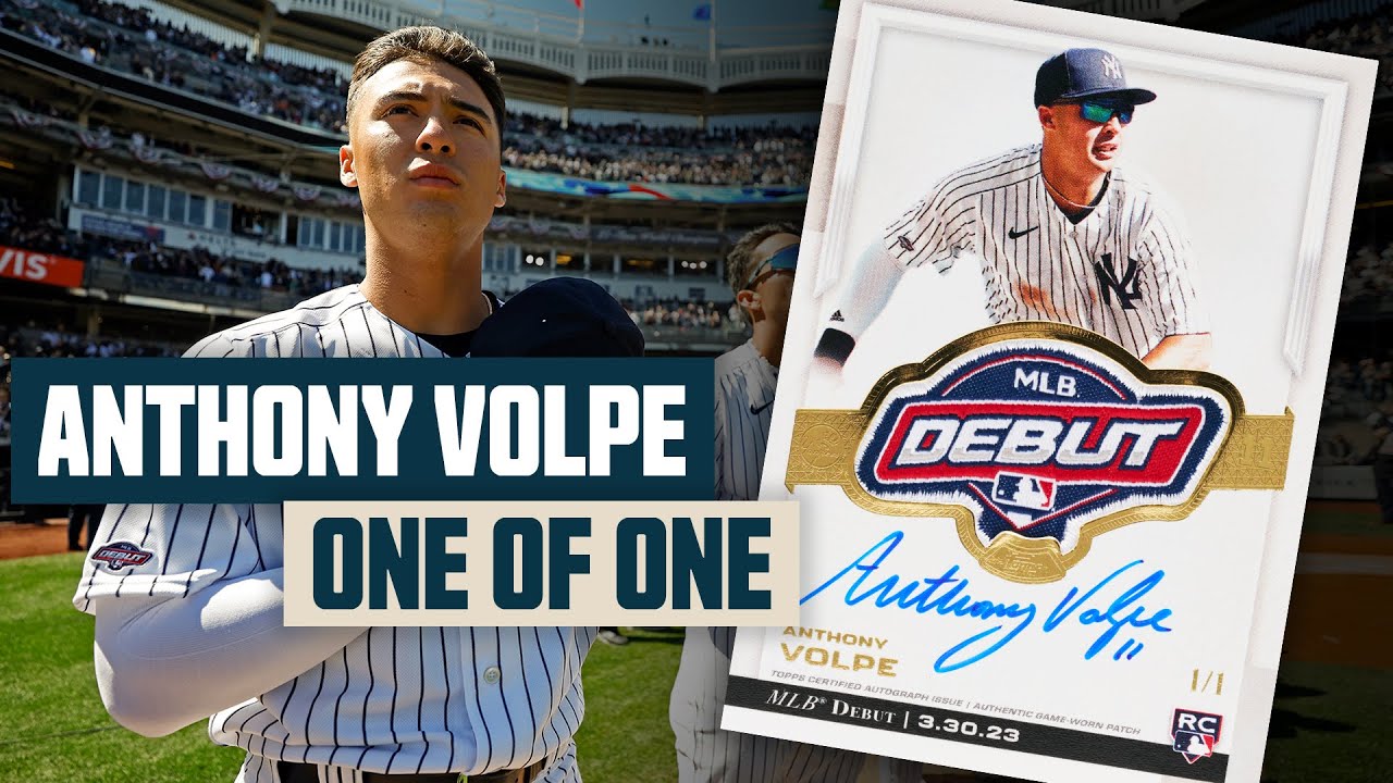 Anthony Volpe ONE of ONE: Childhood Dream to Big League Debut - YouTube