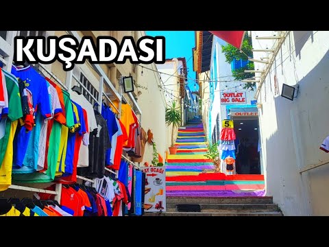 KUŞADASI CITY CENTER SUMMER WALKING TOUR 🇹🇷 | 26 June 2026 | 4k UHD 60fps