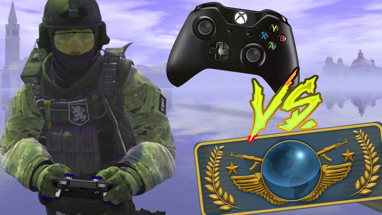 CS:GO - CONTROLLER VS GLOBAL ELITES - YouTube