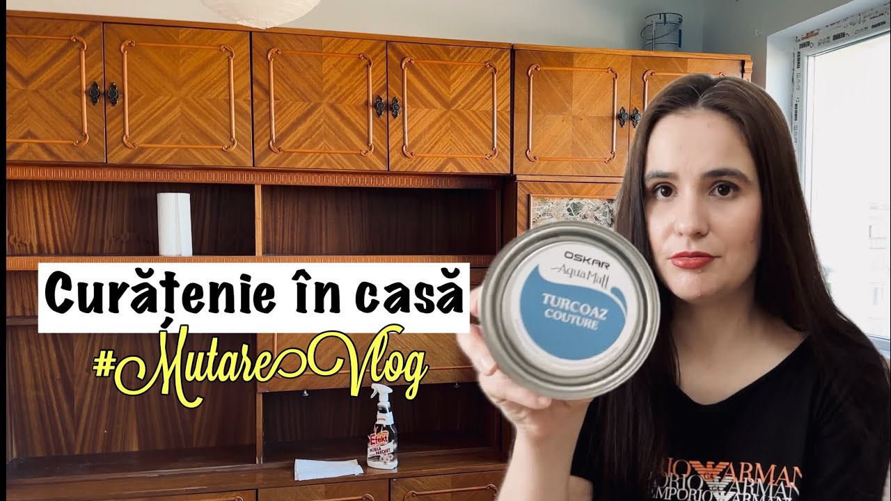 Am terminat curățenia în camera dublă, dar să vopsim ușile? HAUL ...