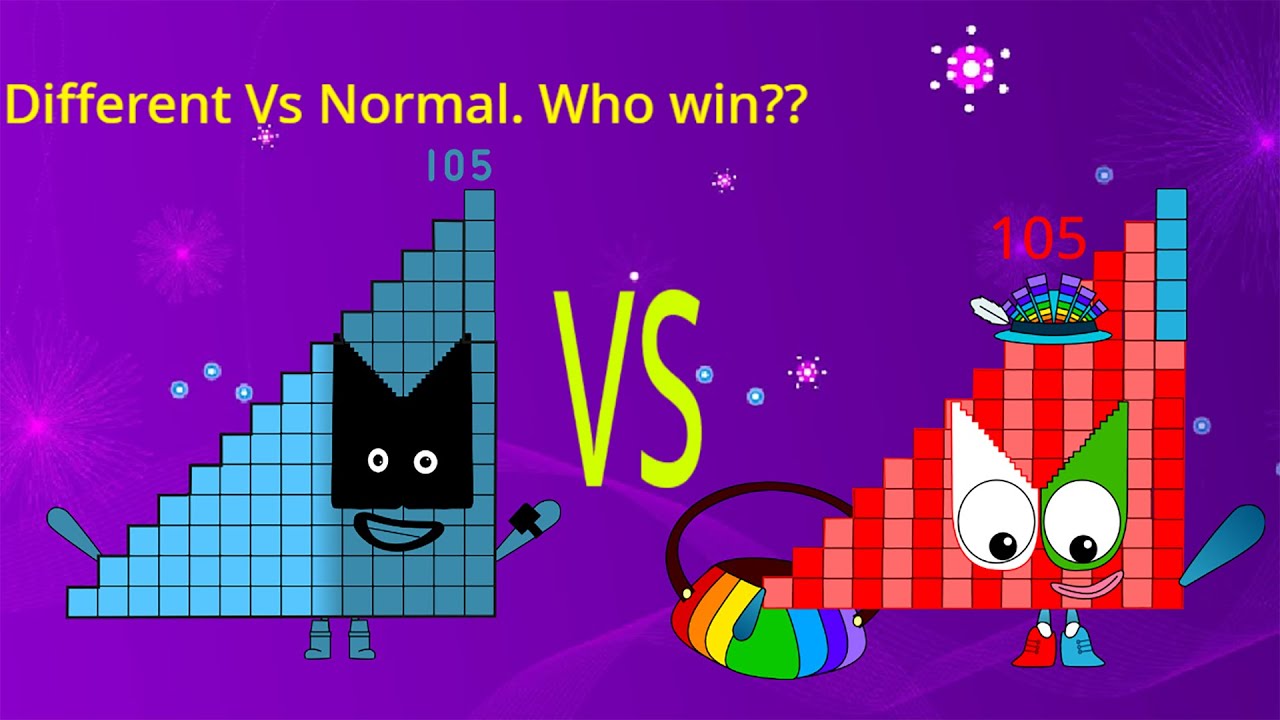 Uncannyblocks Band Different 101-200 Different Vs Normal. Who is win ...