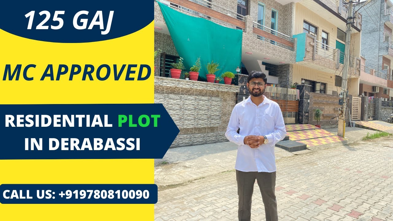 RESIDENTIAL PLOT IN DERABASSI 125 GAJ MC APPROVED | NEAR CHANDIGARH ...