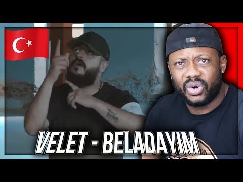 Velet - Beladayım (Official Video) TURKISH RAP MUSIC REACTION!!!