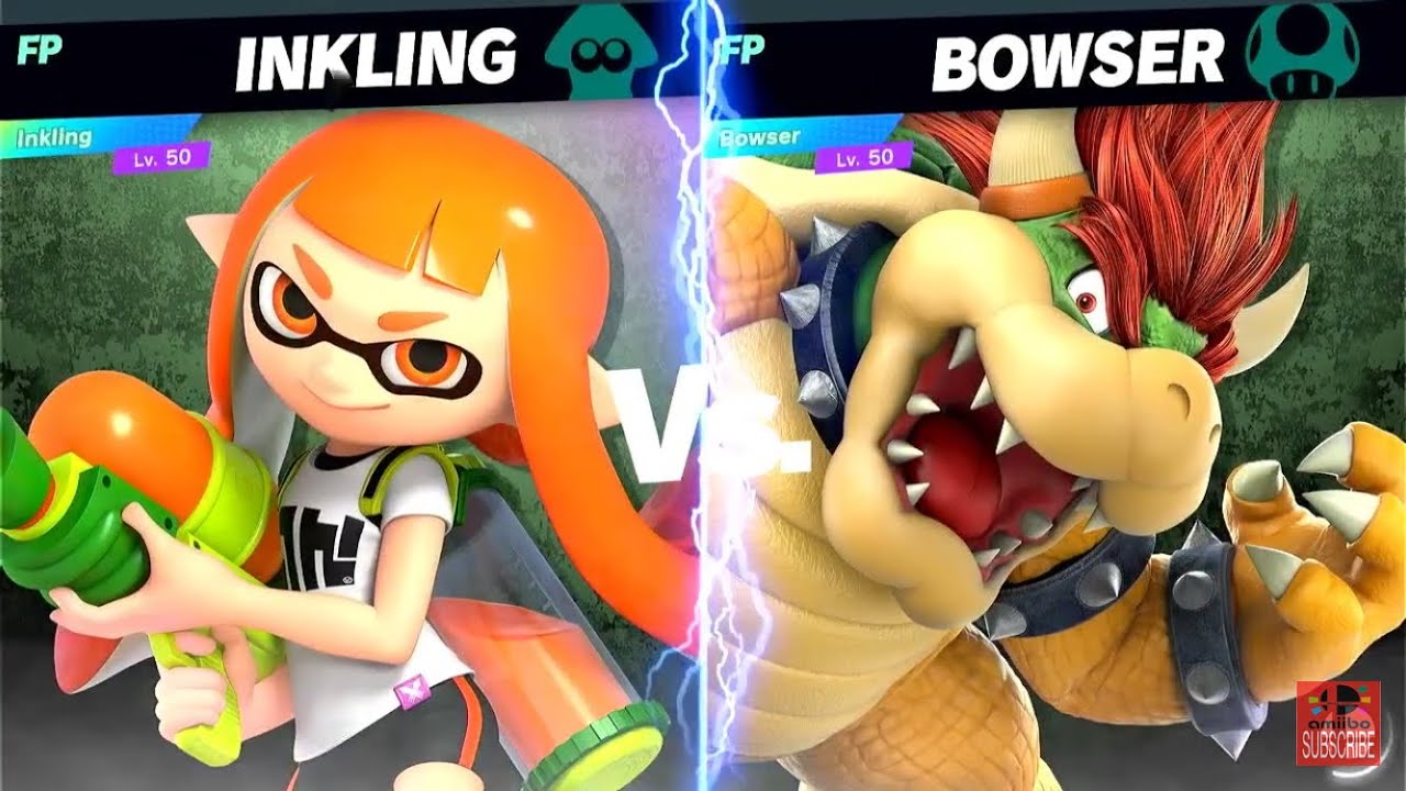 Super Smash Bros Ultimate Amiibo Fights Inkling vs the World #14 vs ...