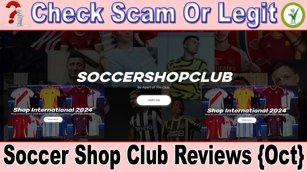 Soccer Shop Club Reviews: - Is This A Legit Or Scam Site? Find Out Here ...