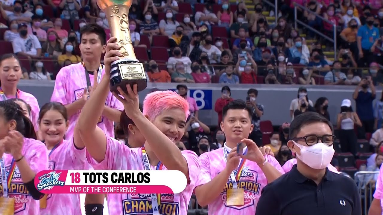 Tots Carlos MVP | 2022 PVL Invitational Conference - YouTube