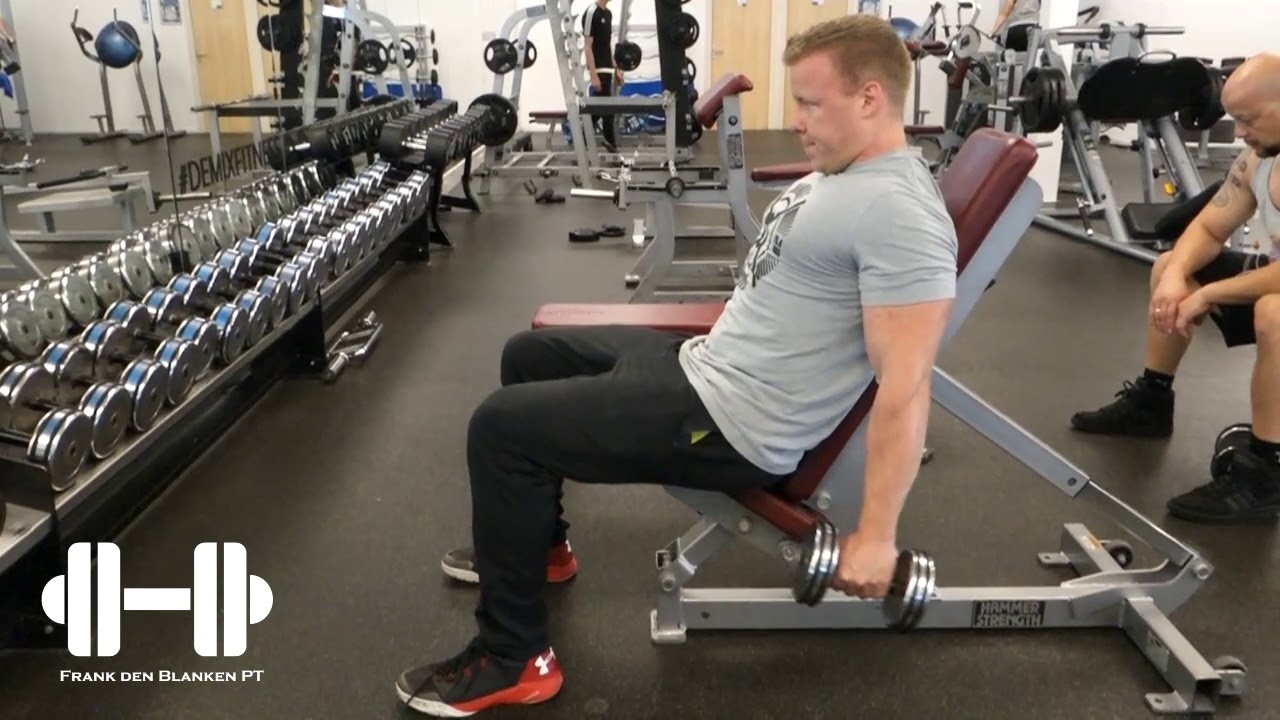 Incline Neutral Grip Dumbbell Curl - YouTube