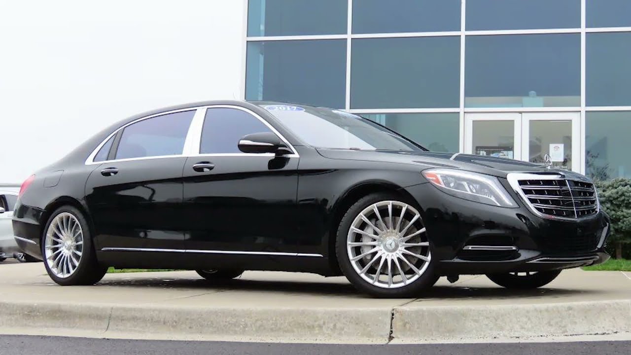 2017 Mercedes Benz Maybach S550 4MATIC (VIN: 341115)(STK: P6682) - YouTube