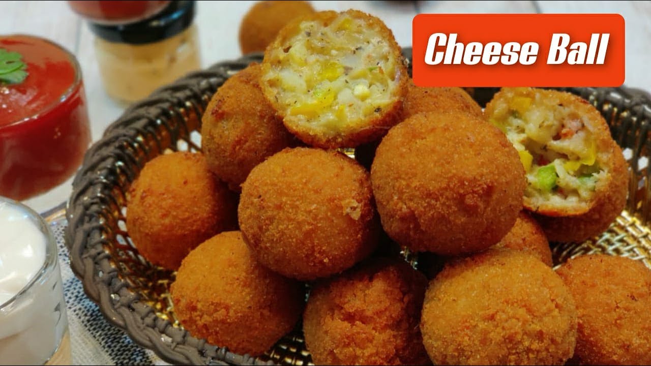 Crispy Cheese Balls Recipe | चीज बॉल्स रेसिपी | Cheesy Potato Corn ...