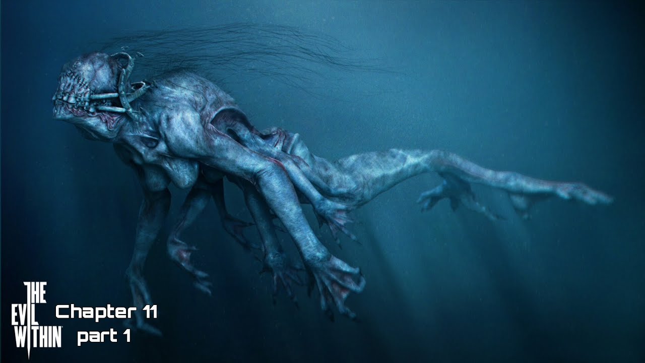 The Evil Within gameplay of chapter 11 part 1 the sea monster - YouTube