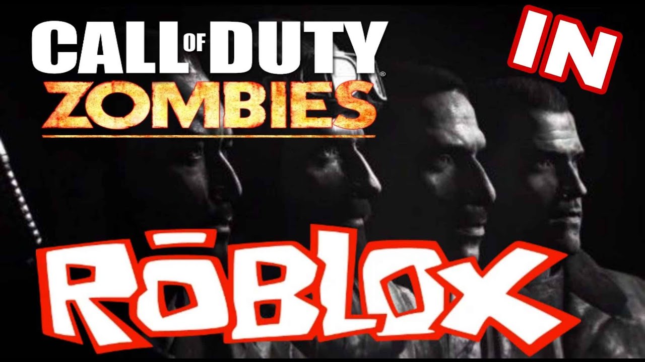 Playing COD Zombies in Roblox - YouTube