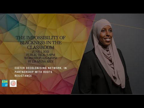 EDN/Roots Resistance Public Talk: The Impossibility of Blackness in the ...