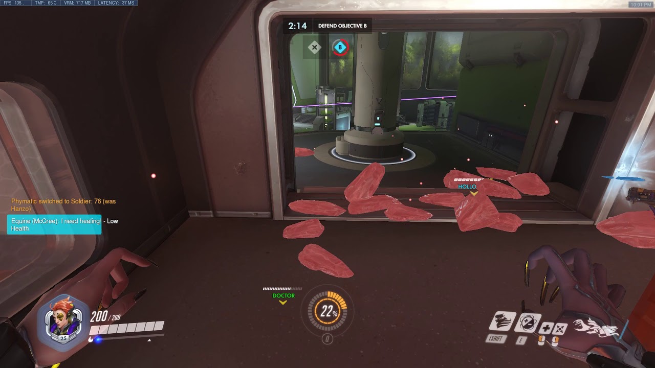 Overwatch Invisible Enemies and Allies Bug? - YouTube