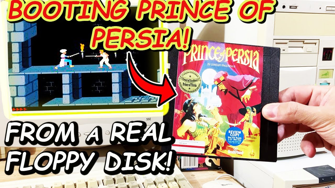 I Booted Prince of Persia from a Floppy Disk — On My REAL ‘90s PC ...