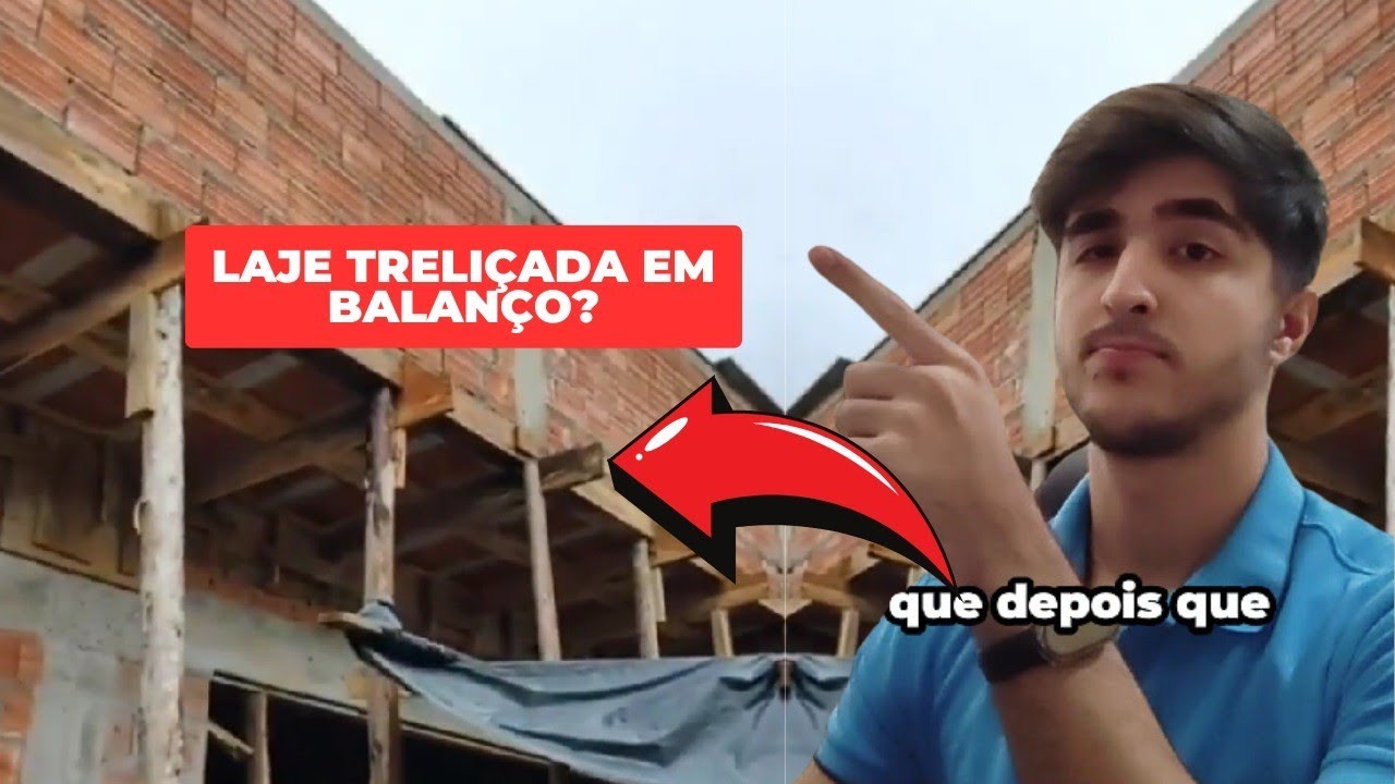 ANÁLISE COMPLETA - Lajes treliçadas em balanço, pode ou não? - YouTube