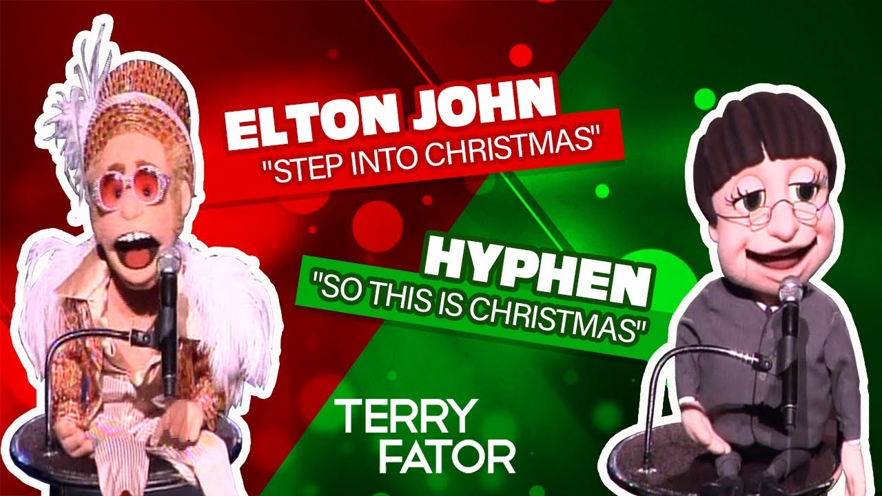 Sir Elton John & Hyphen sing in A Very Terry Christmas! TERRY FATOR ...