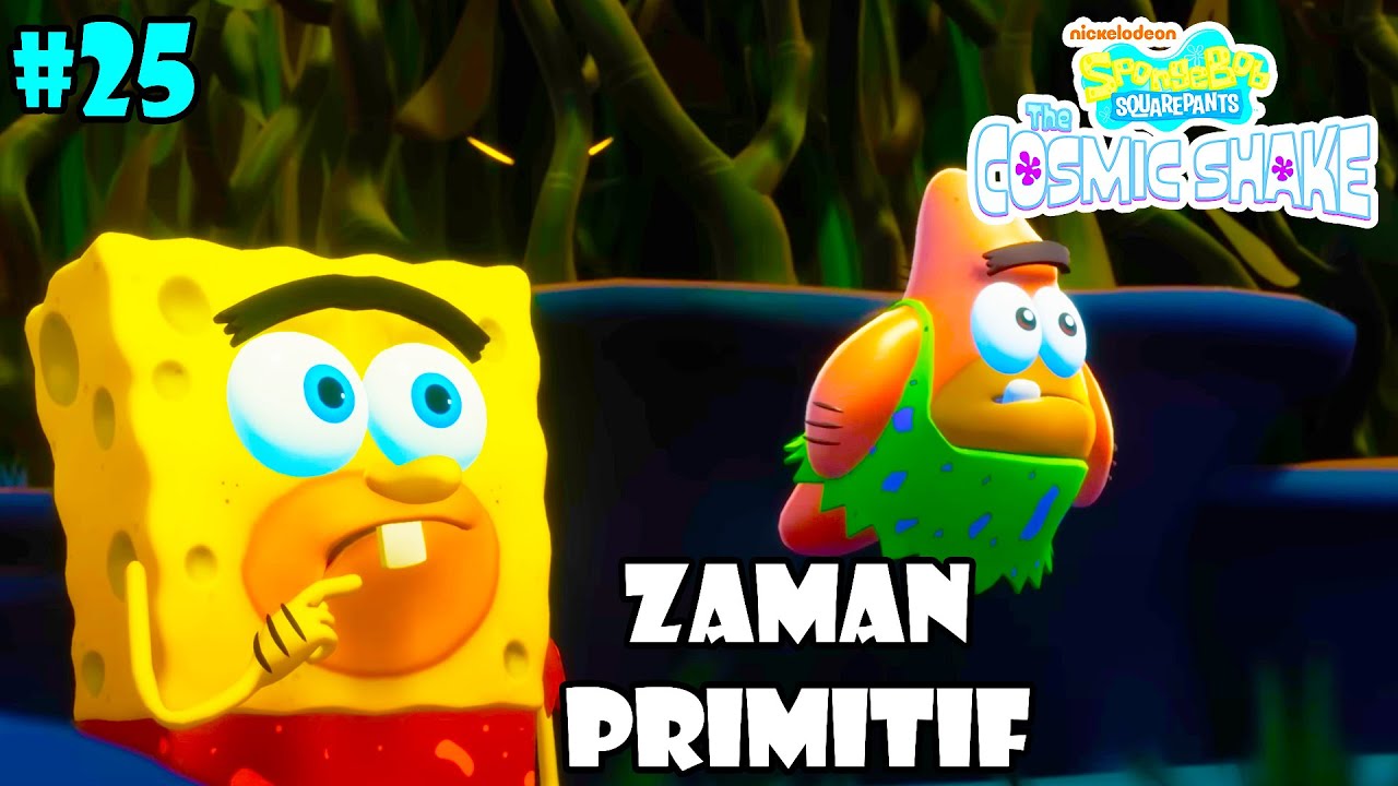 SPONGEBOB MENJADI TARZAN - SpongeBob The Cosmic Shake Indonesia - YouTube