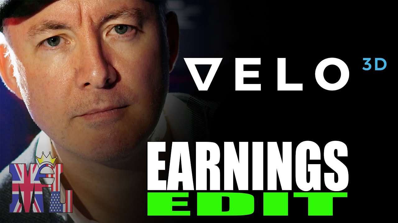 VLD Stock - Velo3d Earnings CALL - INVESTING - Martyn Lucas Investor ...