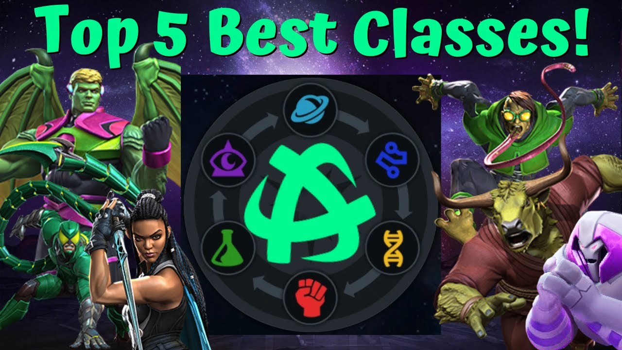 Top 5 Best Class Types Ranked!! Mystic/Mutant/Science/Skill/Cosmic/Tech ...