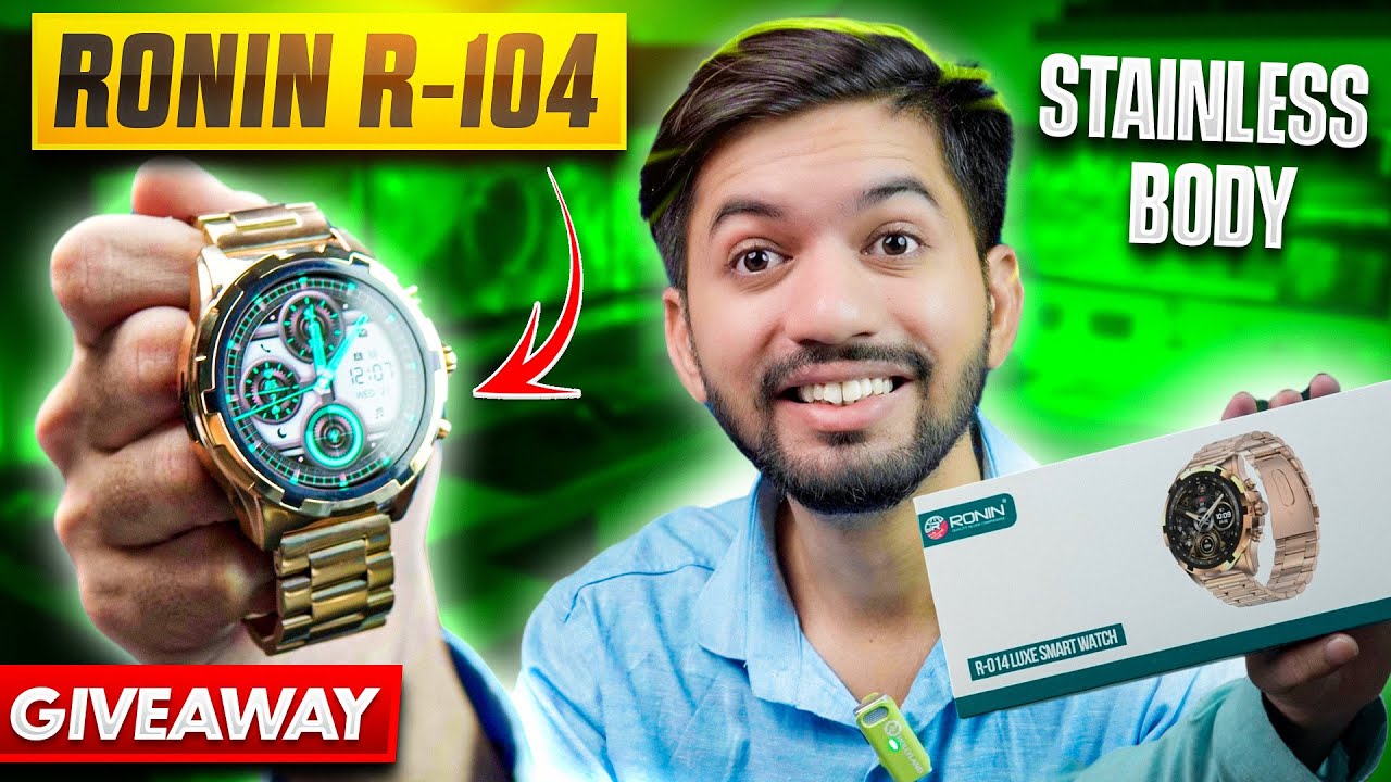 Ronin R-014 Luxe: A Luxury Smartwatch at an Unbeatable Price – Full ...