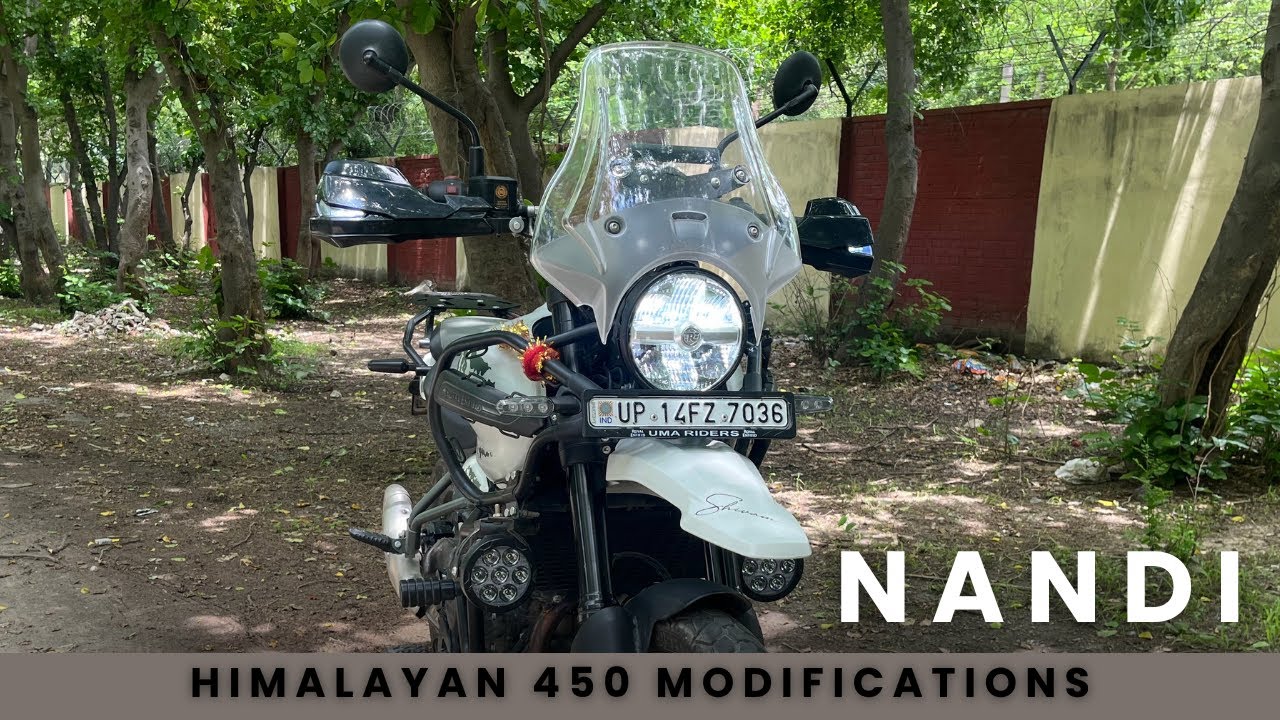 Best Knuckle Guards for Himalayan 450 || Himalayan Modifications ...