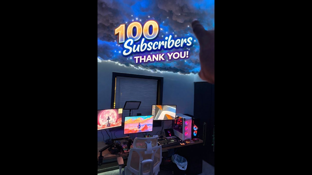 I Finally Hit 100 Subscribers… Thank You 🖤 - YouTube