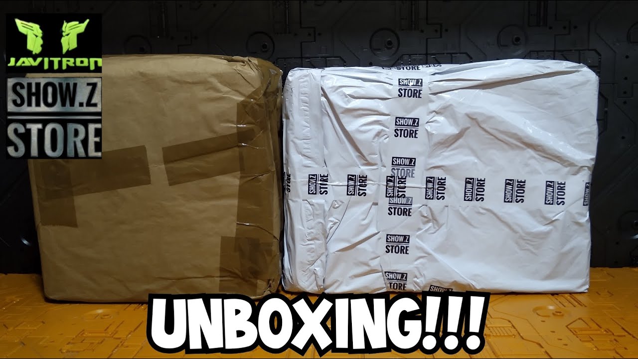 Unboxing de Transformers de la tienda Show.z store y del amigo ...